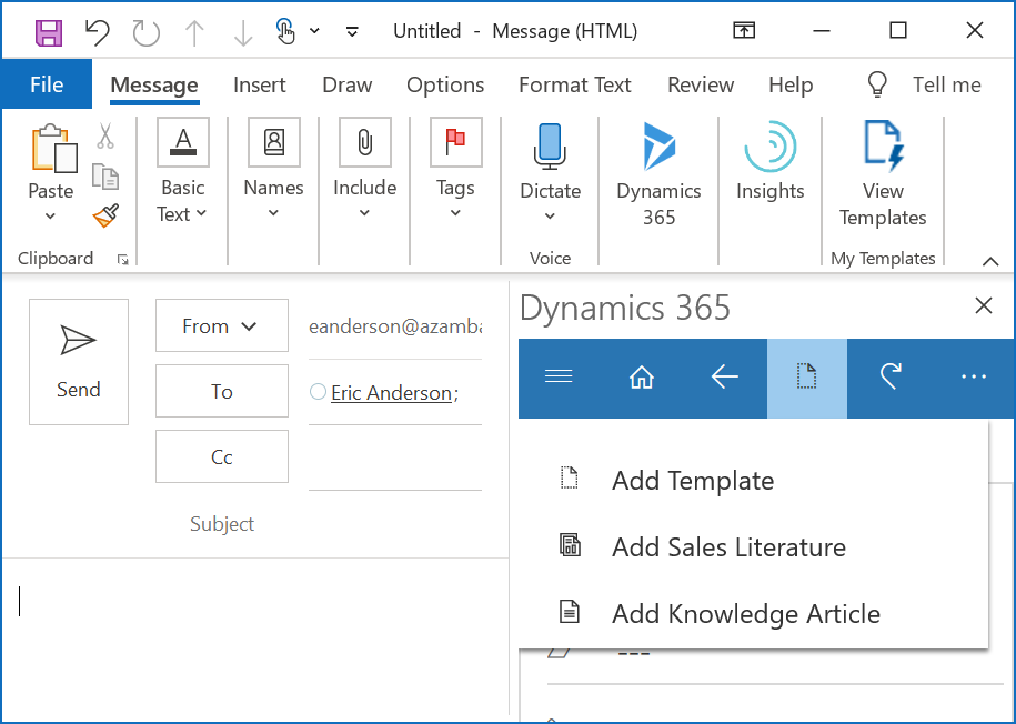 How To Use An Email Template In Office 365 Lifescienceglobal