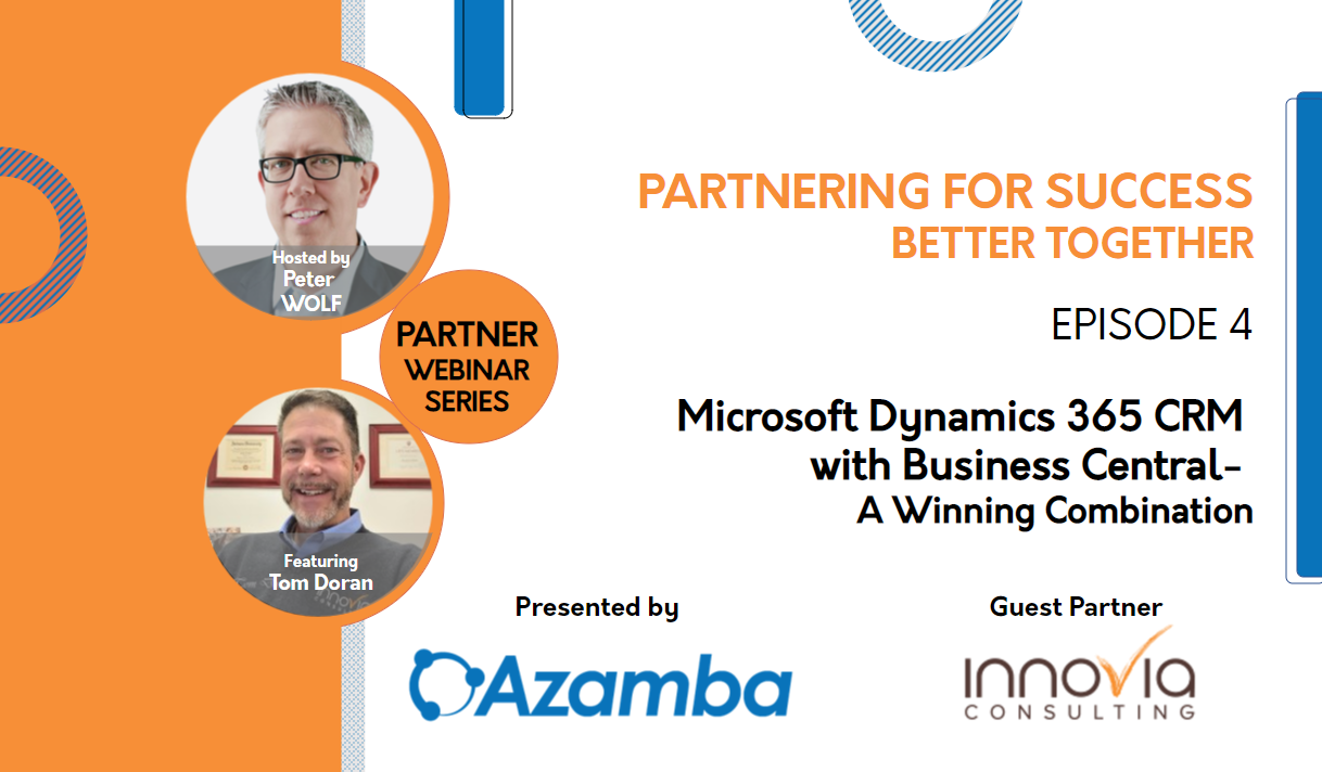 Webinar: Microsoft Dynamics 365 CRM with Business Central - A Winning Combination - Azamba